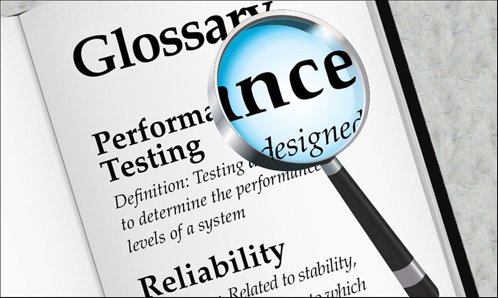 Performance testing glossary blog
